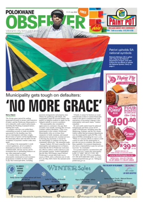 Read Polokwane Observer Online - Global Newspapers